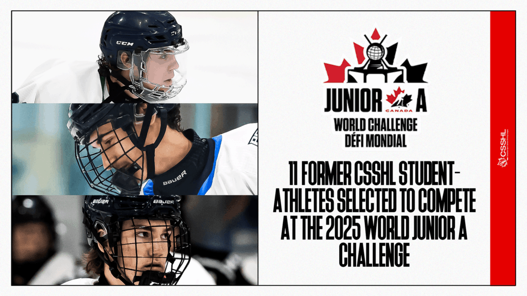 11 CSSHL Alumni Named to World Junior A Challenge Rosters | U15